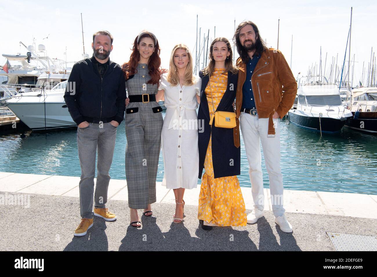(L-R) Jury president, Baran Bo Odar, jury menbers Miriam Leone ...