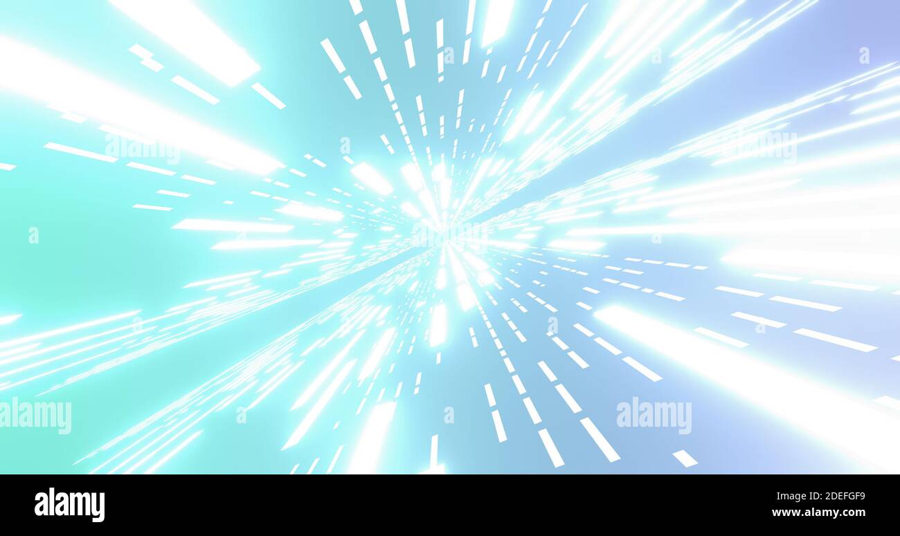 Abstract glow neon lines and stripes. Retro blue futuristic background ...