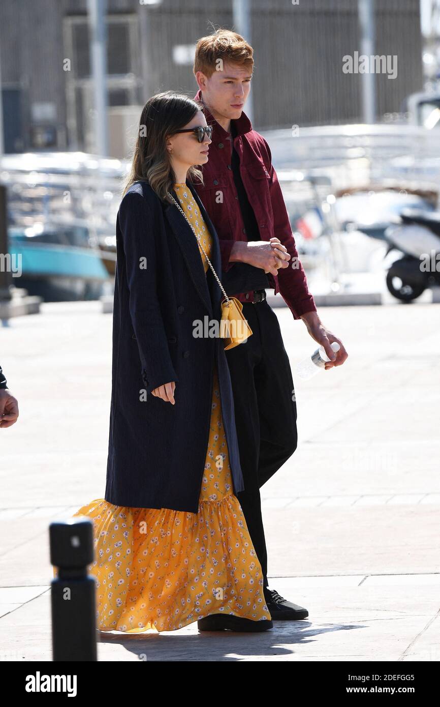 Jury member, Emma Mackey and boyfriend Daniel Whitlam attend a petanque ...