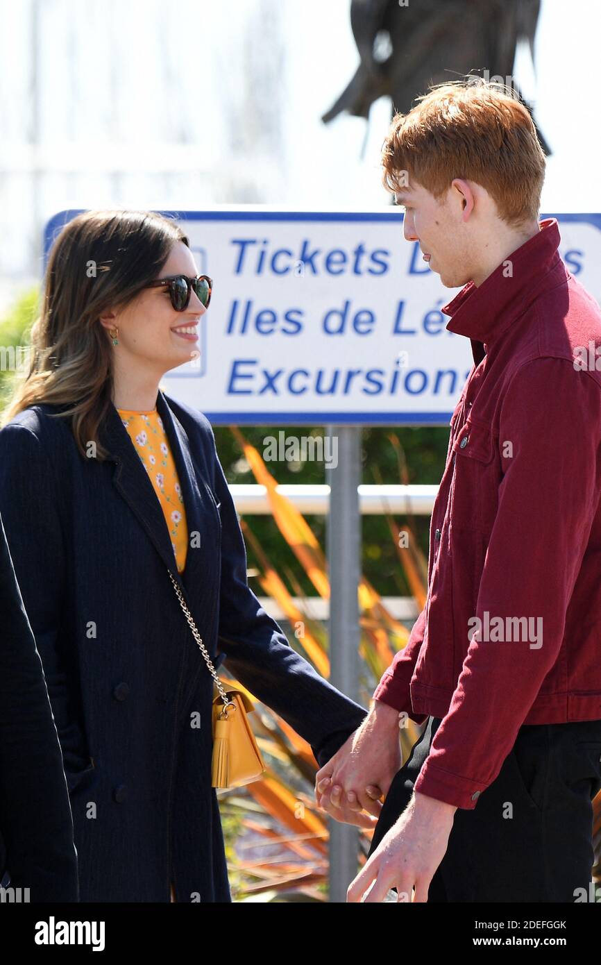 Jury member, Emma Mackey and boyfriend Daniel Whitlam attend a petanque ...