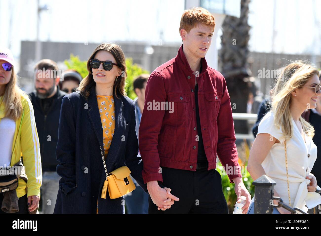 Jury member, Emma Mackey and boyfriend Daniel Whitlam attend a petanque ...