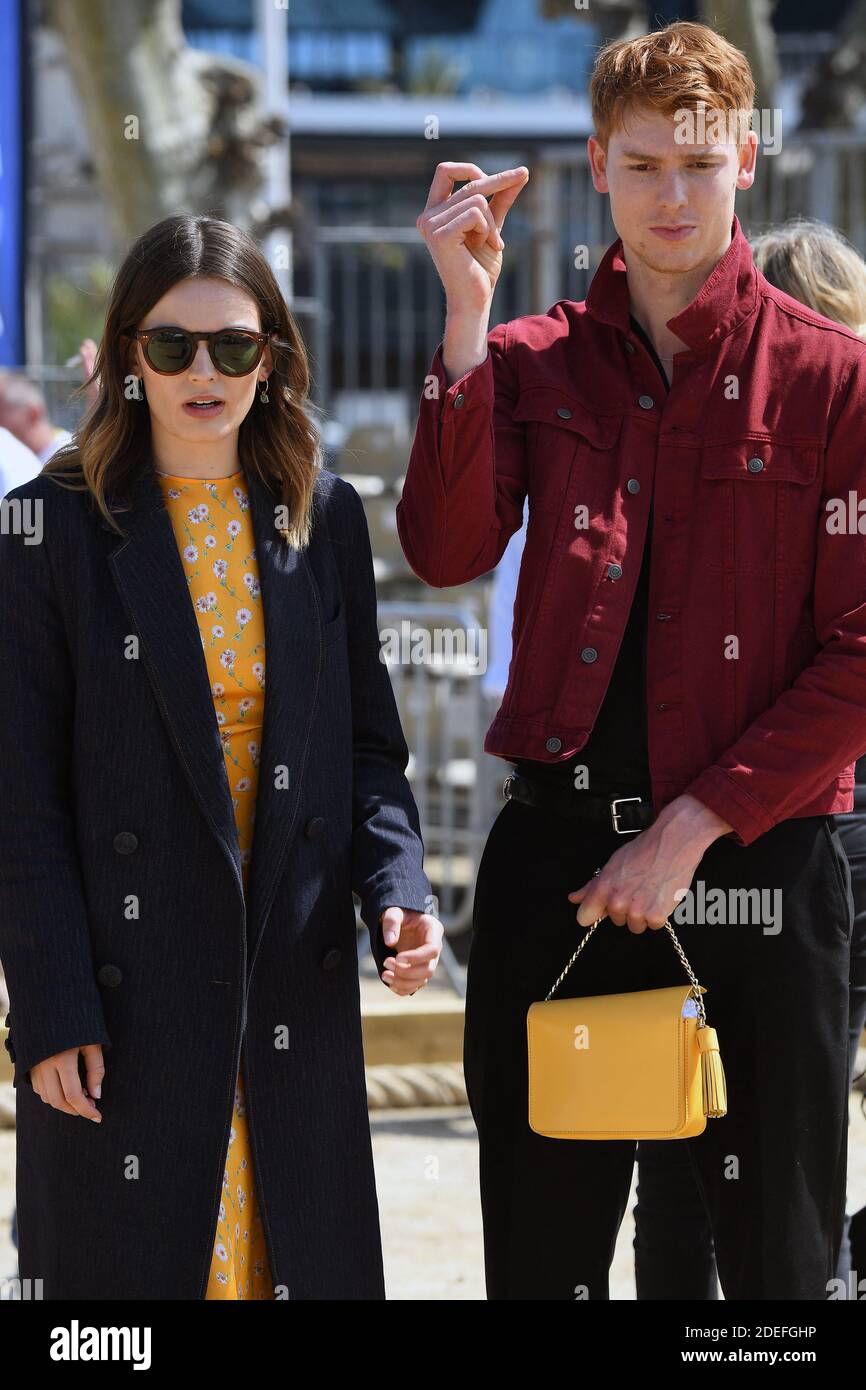 Jury member, Emma Mackey and boyfriend Daniel Whitlam attend a petanque ...