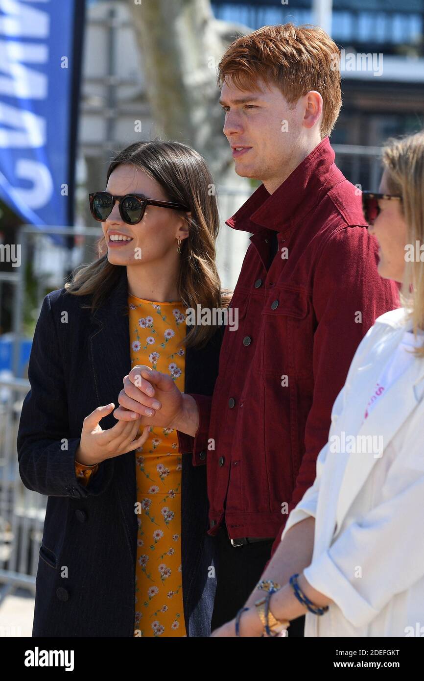 Jury member, Emma Mackey and boyfriend Daniel Whitlam attend a petanque ...