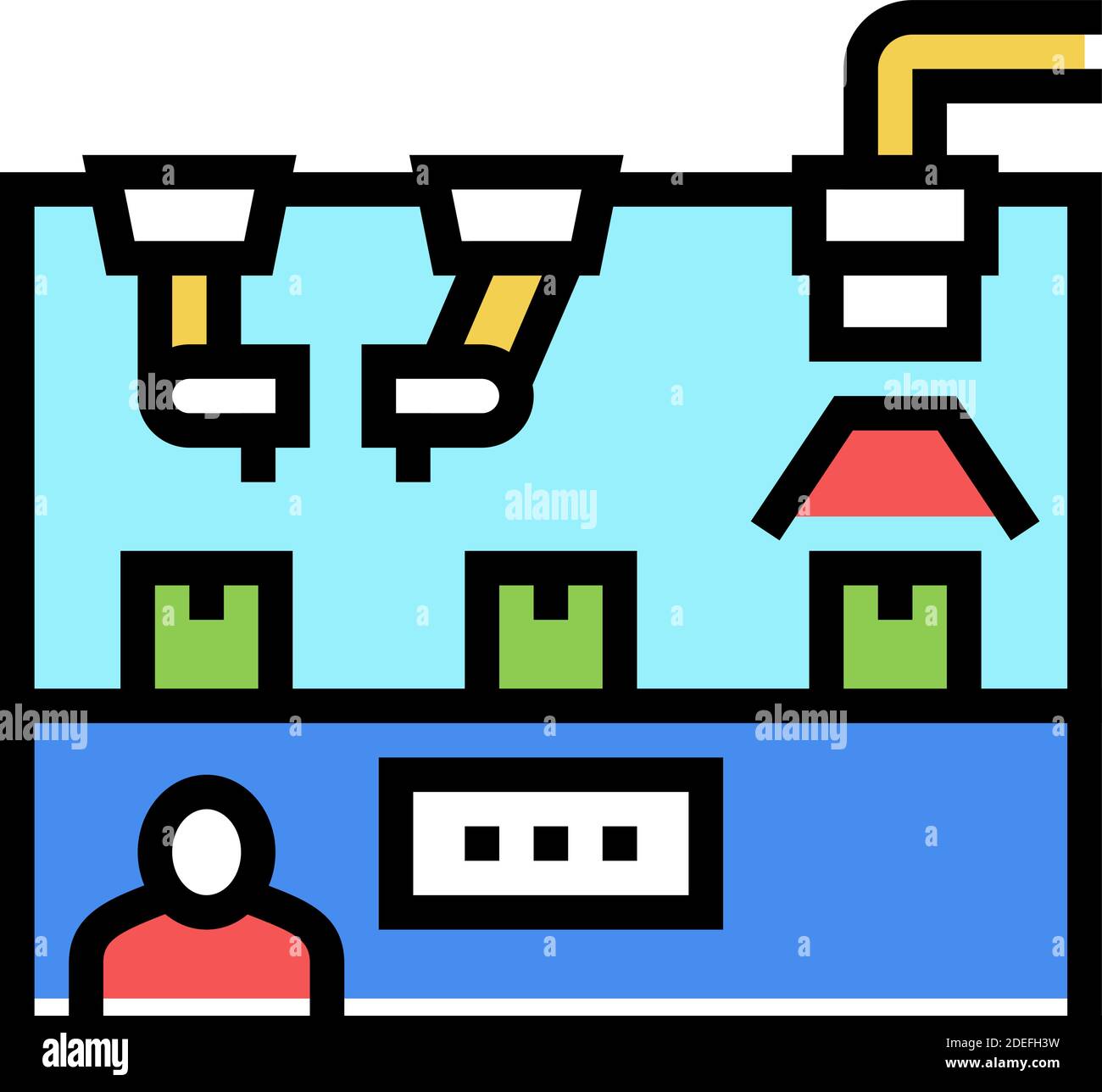 Quality control department Cut Out Stock Images & Pictures - Alamy