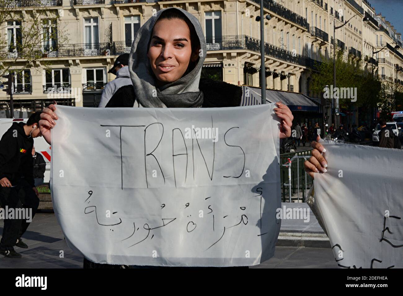 Rally against transphobia and violence against transgender people in ...