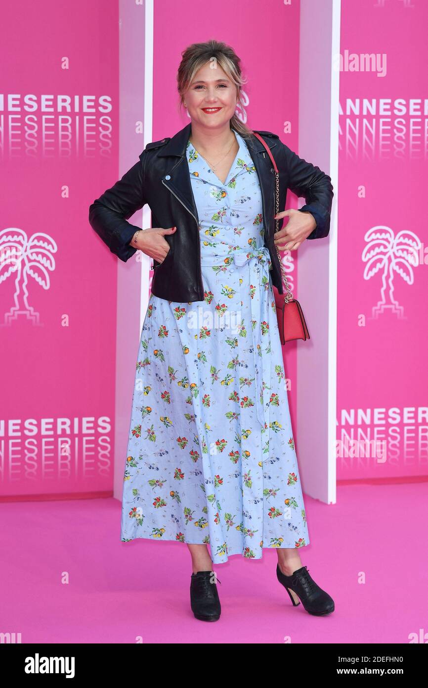 Cast member of 'Studio Tarara', Belgian actress Lauren Versnick attends ...