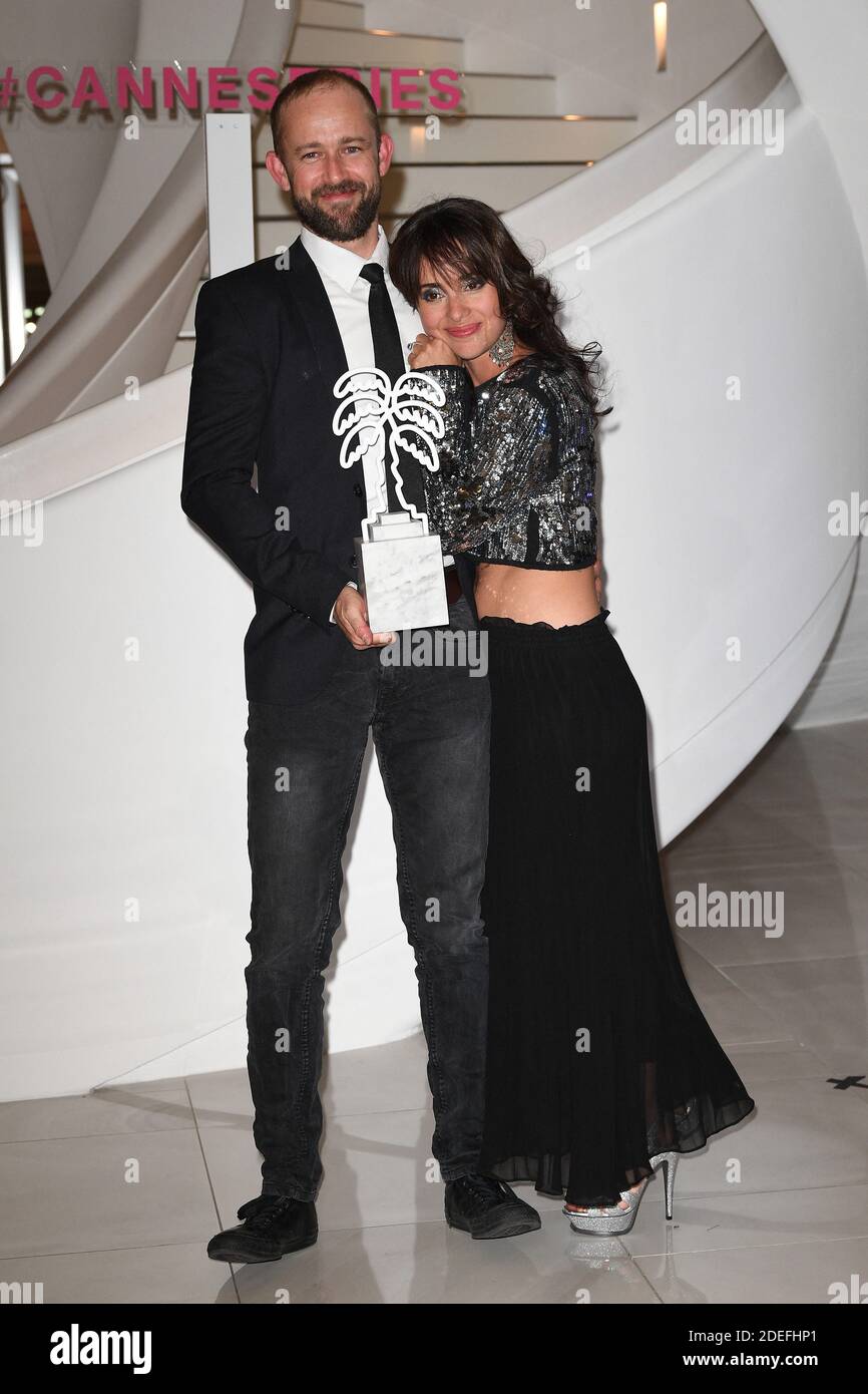 Actress Adele Vuko actor Christiaan Van Vuuren of the series 'Over and ...