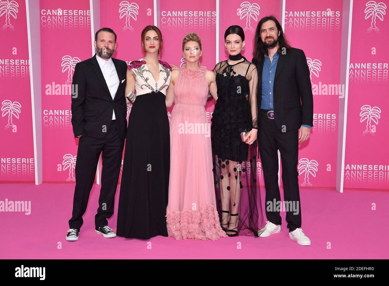 (L-R) Jury president, Baran Bo Odar, jury menbers Miriam Leone ...