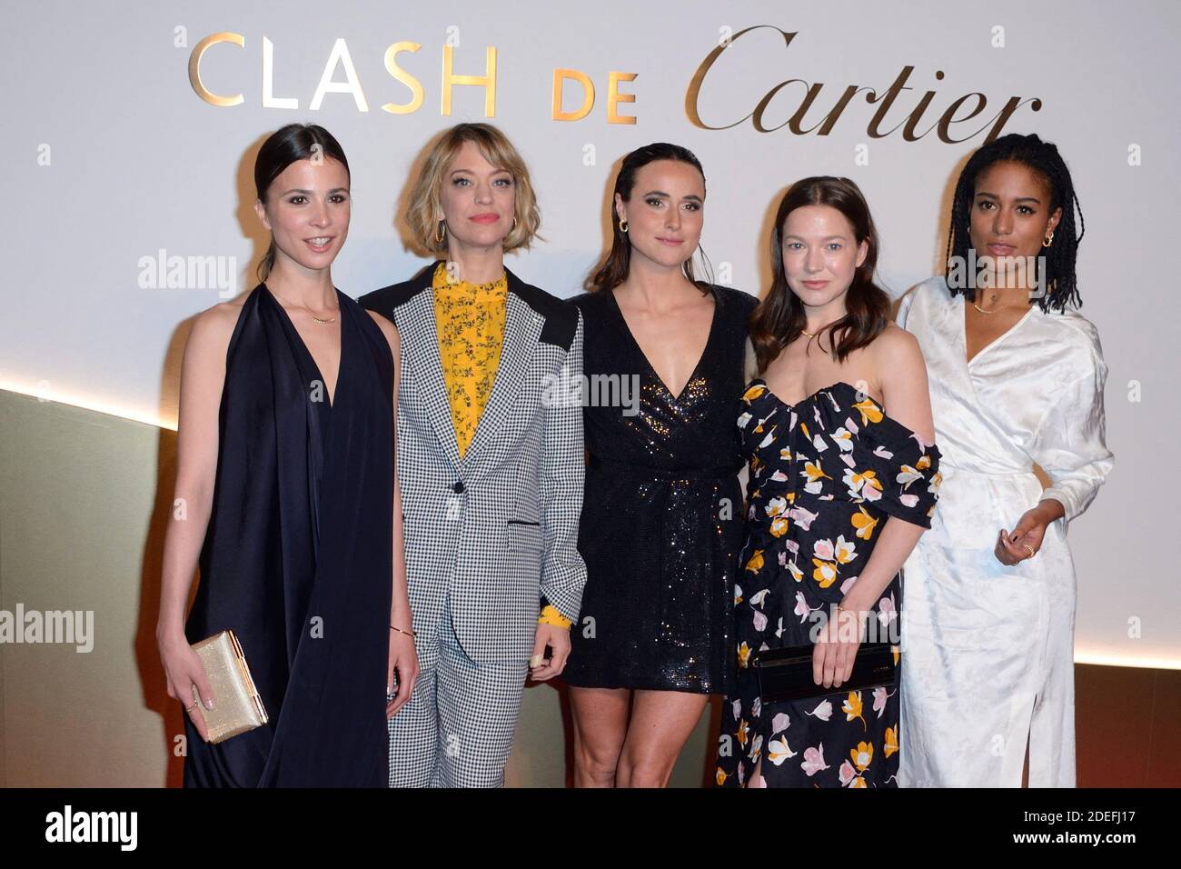 Lena Lademann, Heike Makatsch, guest, Hannah Herzsprung and Lary ...