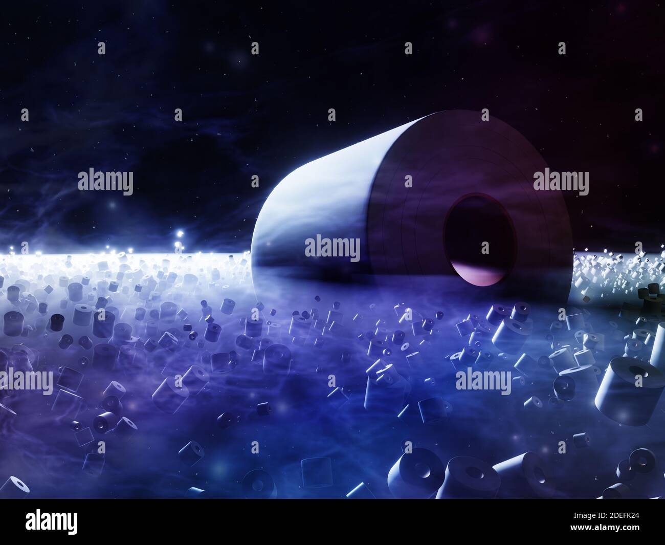 Toilet papers flying in hi-res stock photography and images - Alamy