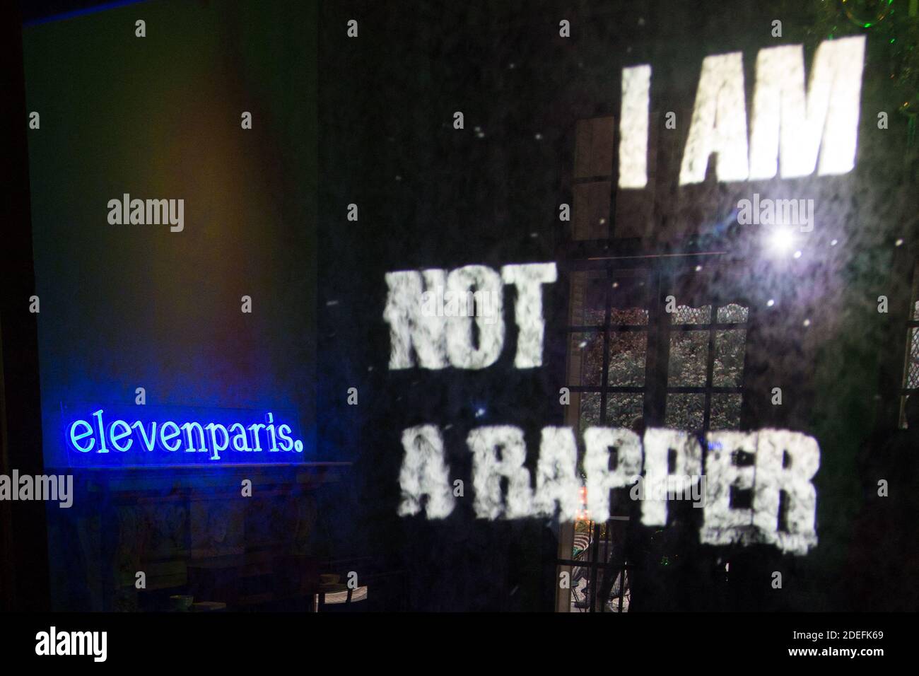 'I Am Not A Rapper' Elevenparis Capsule Collection Launch Party by Gims ...