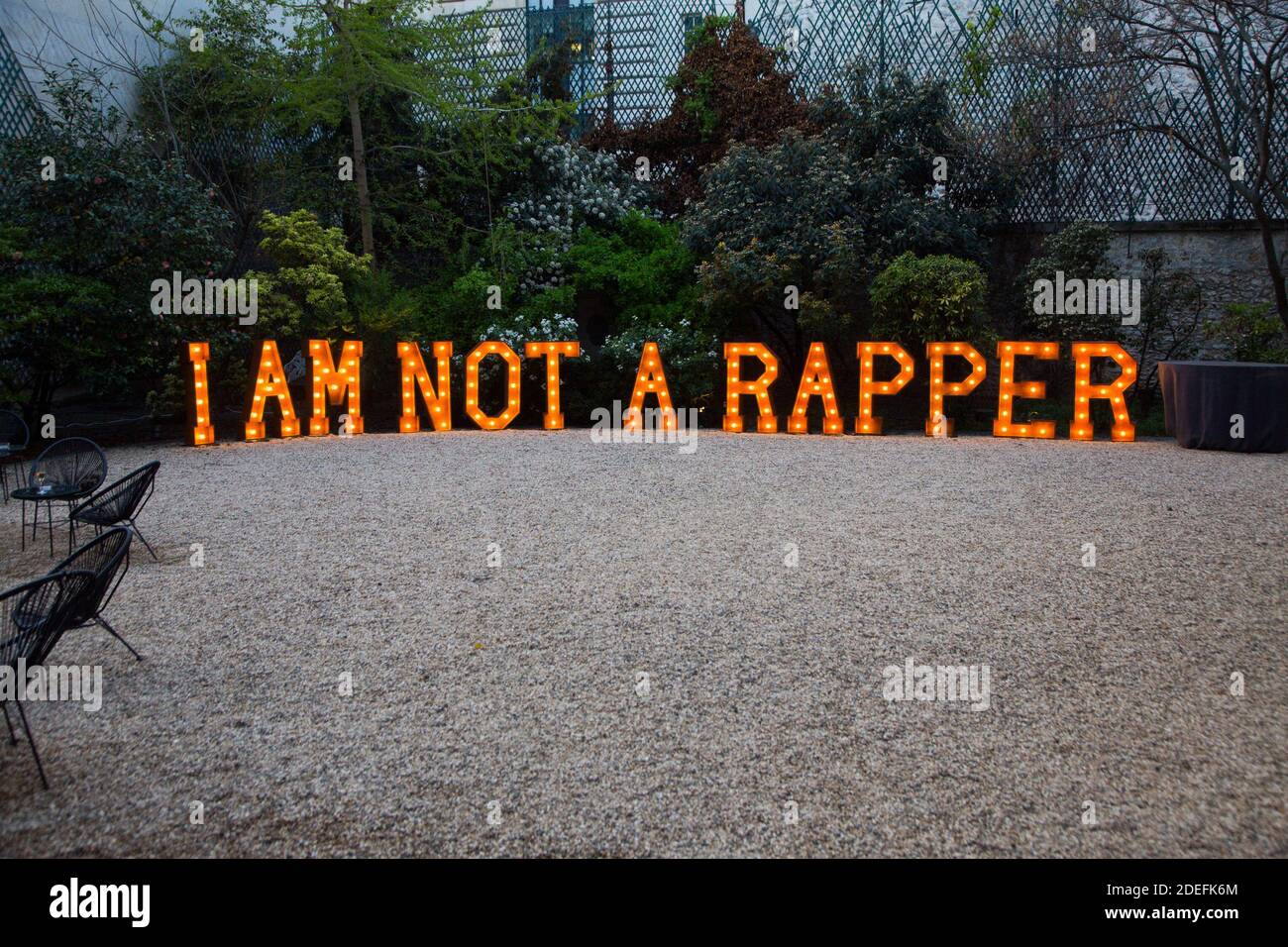 'I Am Not A Rapper' Elevenparis Capsule Collection Launch Party by Gims ...