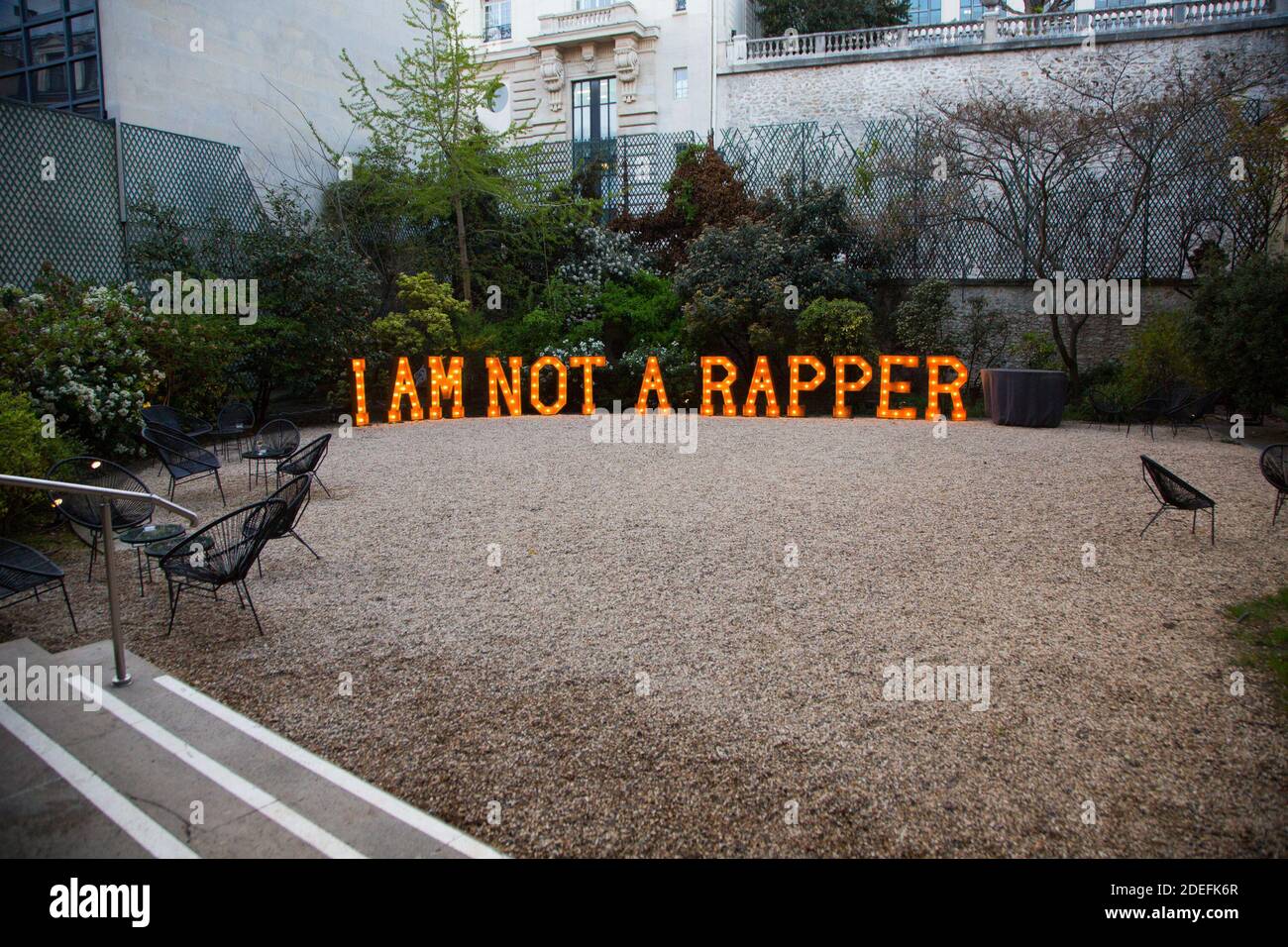 'I Am Not A Rapper' Elevenparis Capsule Collection Launch Party by Gims ...