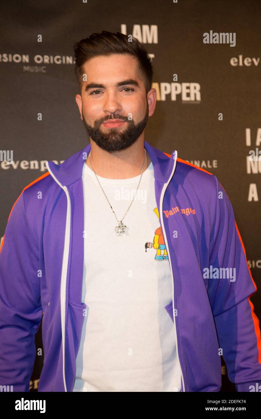 Kendji Girac attends 'I Am Not A Rapper' Elevenparis Capsule Collection ...