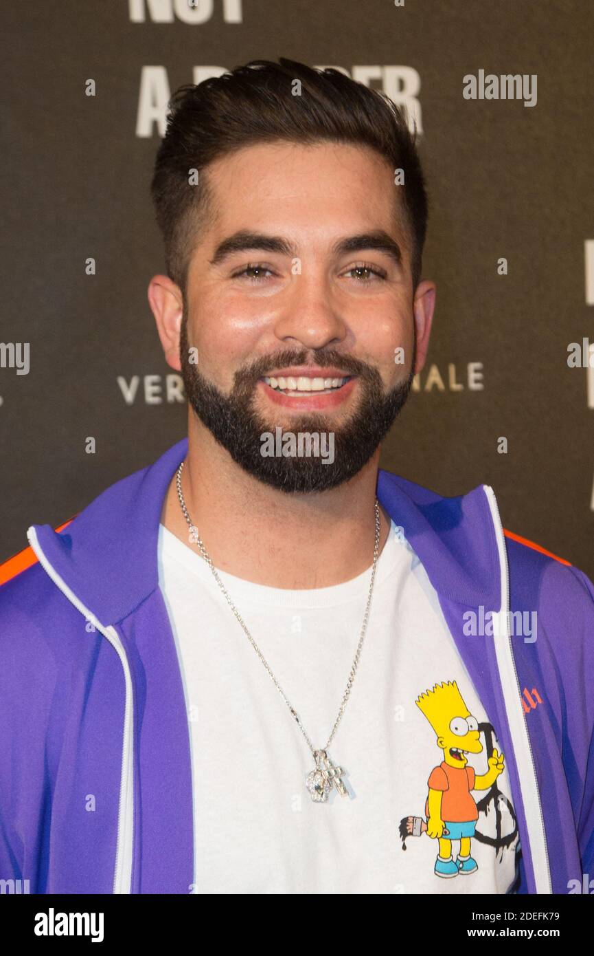 Kendji Girac attends 'I Am Not A Rapper' Elevenparis Capsule Collection ...