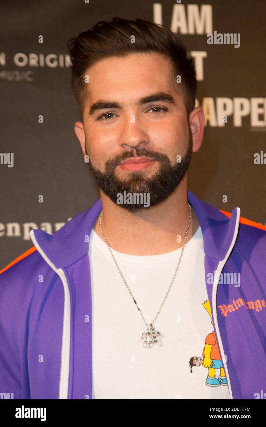 Kendji Girac attends 'I Am Not A Rapper' Elevenparis Capsule Collection ...