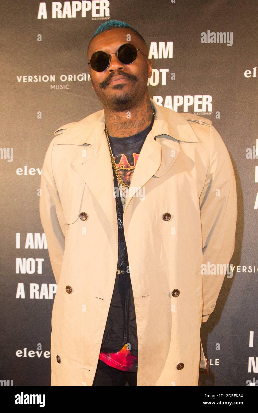 Djibril Cisse attends 'I Am Not A Rapper' Elevenparis Capsule ...