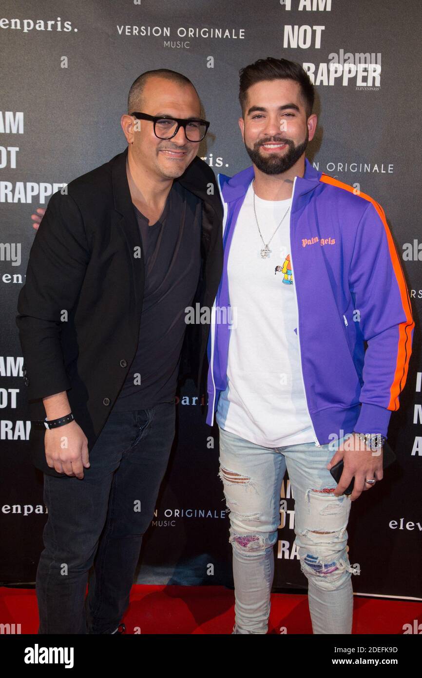 Dan Cohen, Kendji Girac attends 'I Am Not A Rapper' Elevenparis Capsule ...