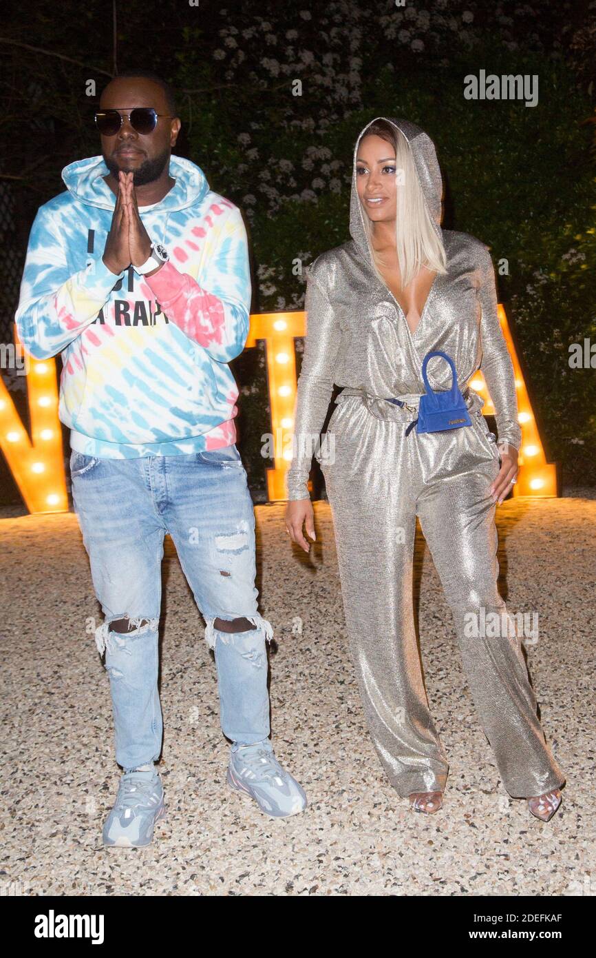 Gims and wife Demdem attends 'I Am Not A Rapper' Elevenparis Capsule ...