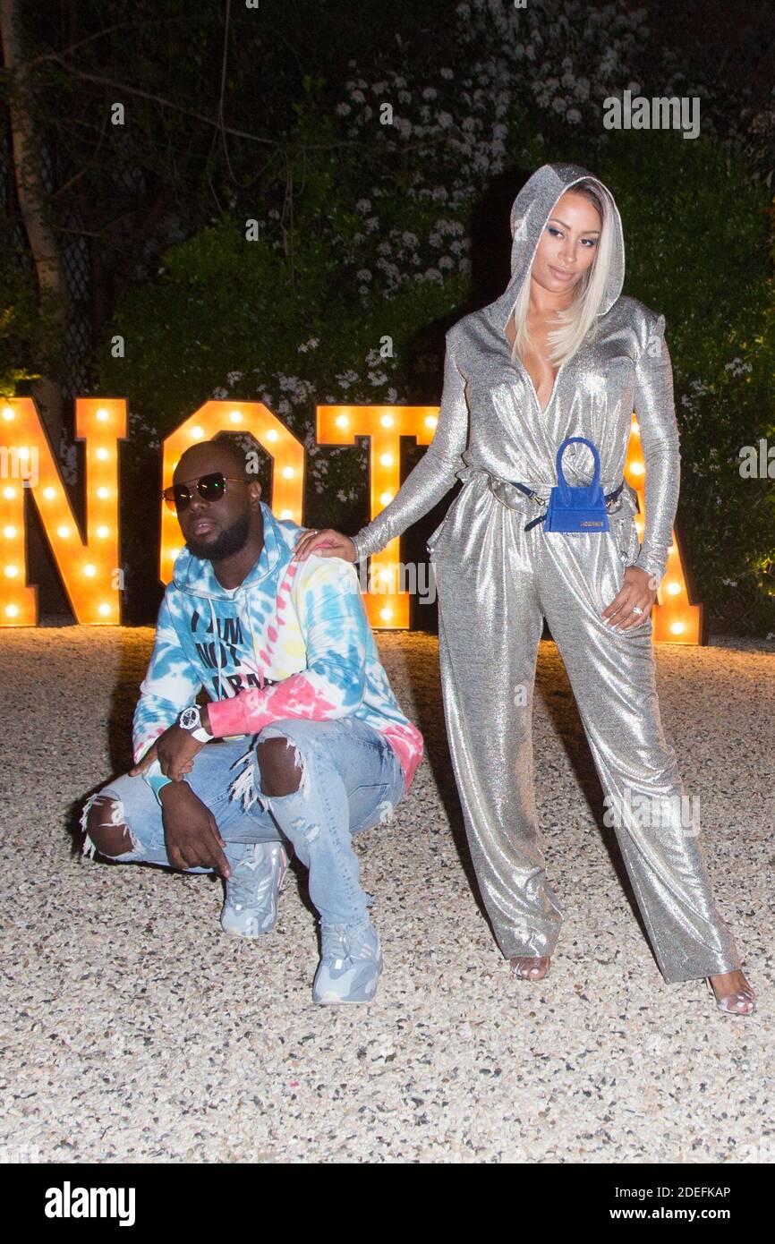 Gims and wife Demdem attends 'I Am Not A Rapper' Elevenparis Capsule ...