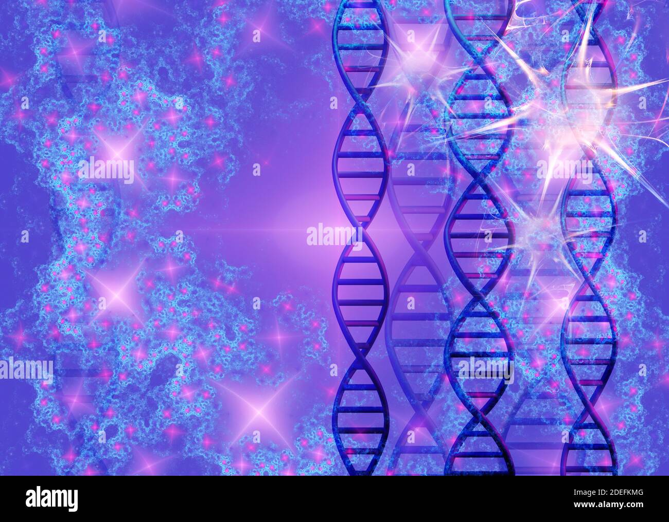 DNA molecules structure on magic fractal background. Science and ...