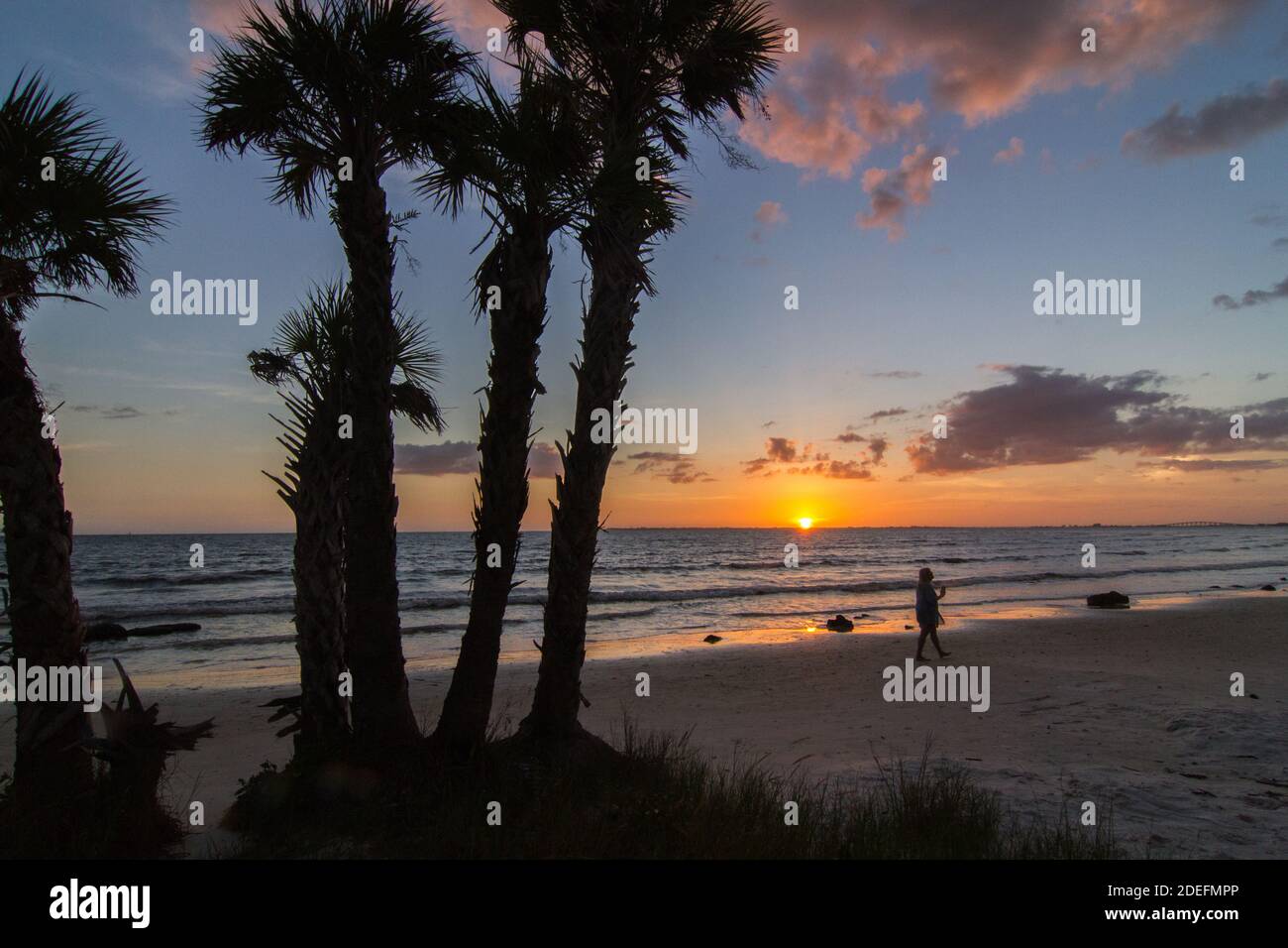 Sunset Bunche Beach High Resolution Stock Photography and Images - Alamy