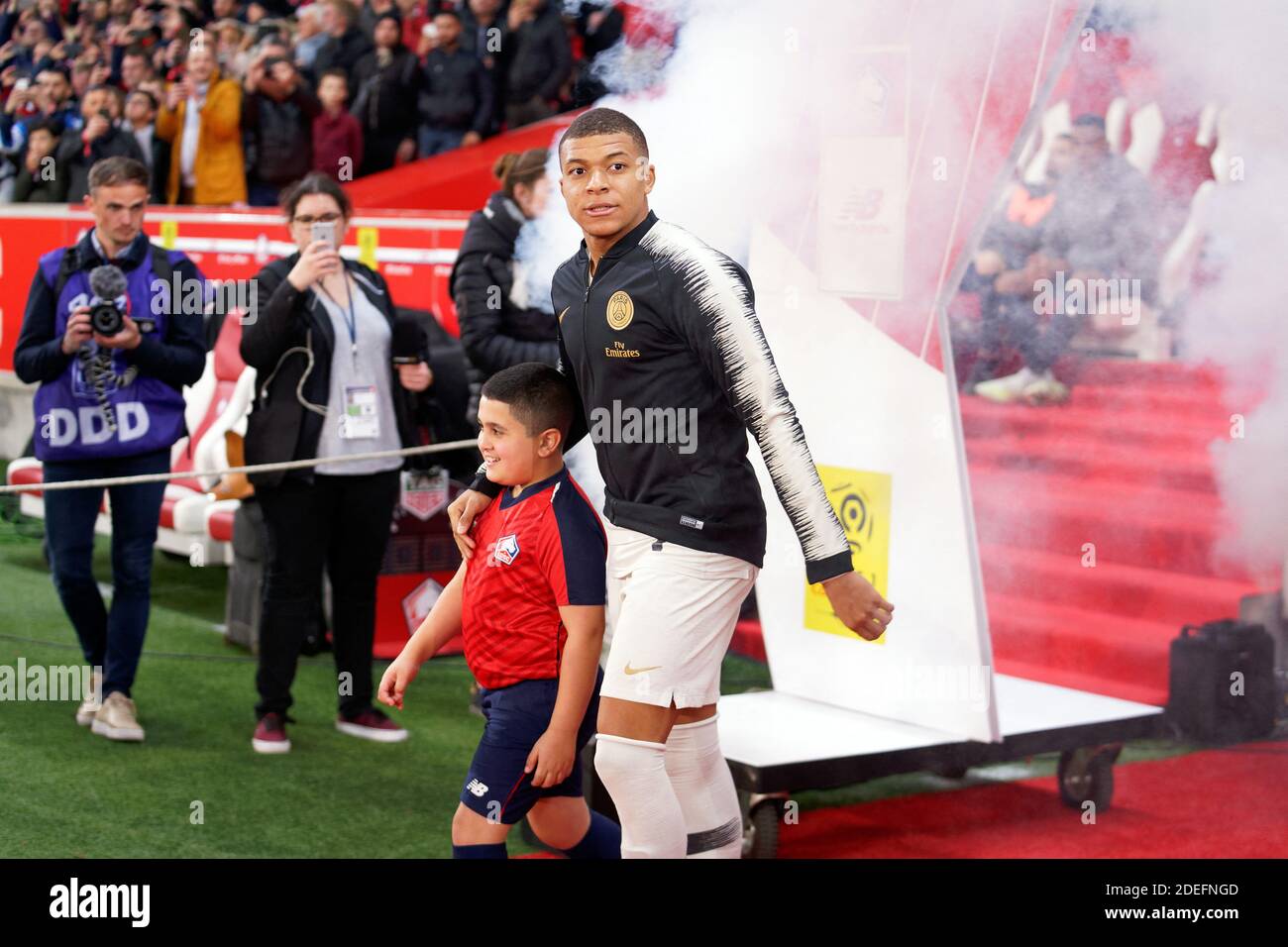 Kylian Mbappe during the Ligue 1 match between Paris Saint-Germain (PSG ...
