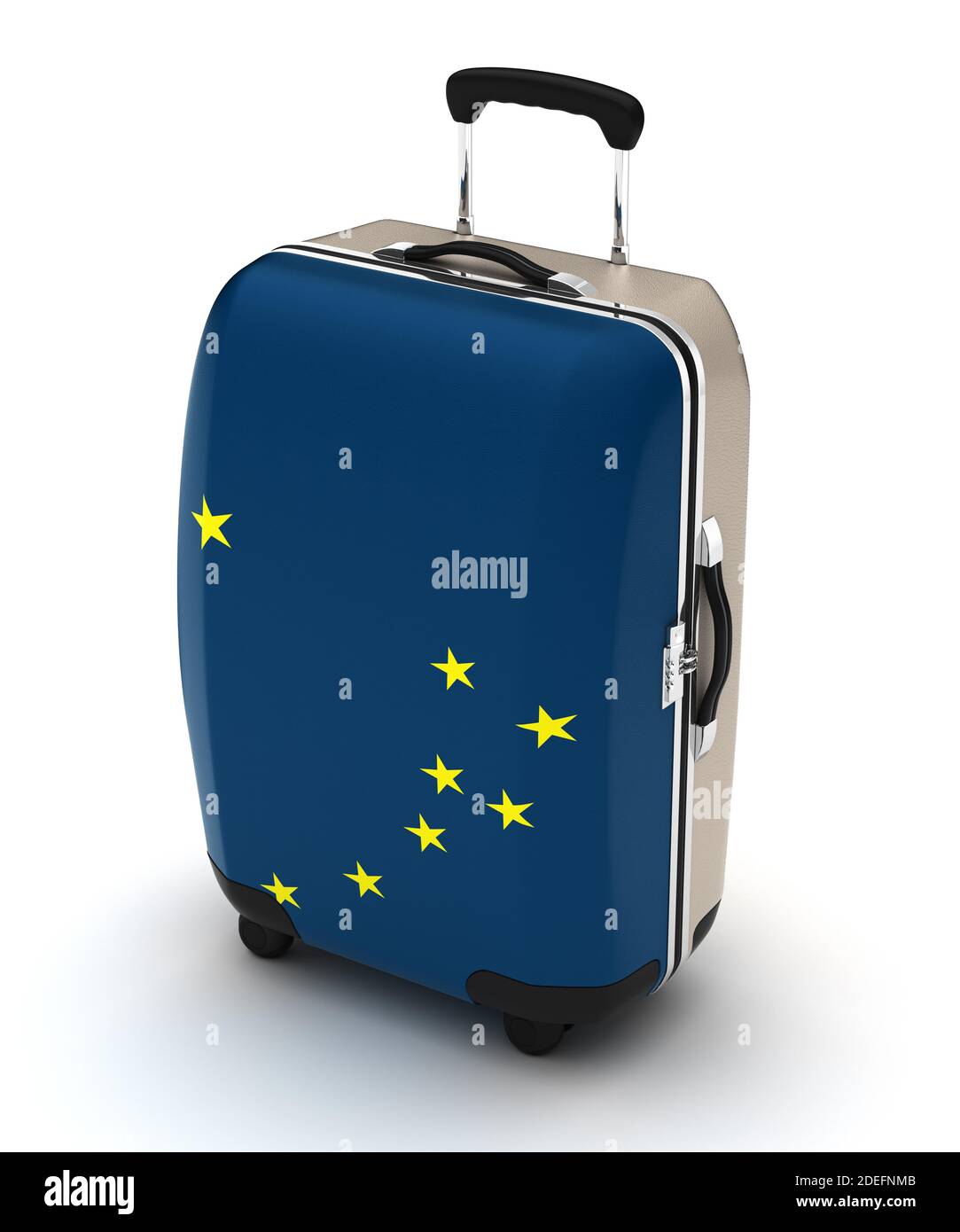 Travel to Alaska State (isolated with clipping path Stock Photo - Alamy