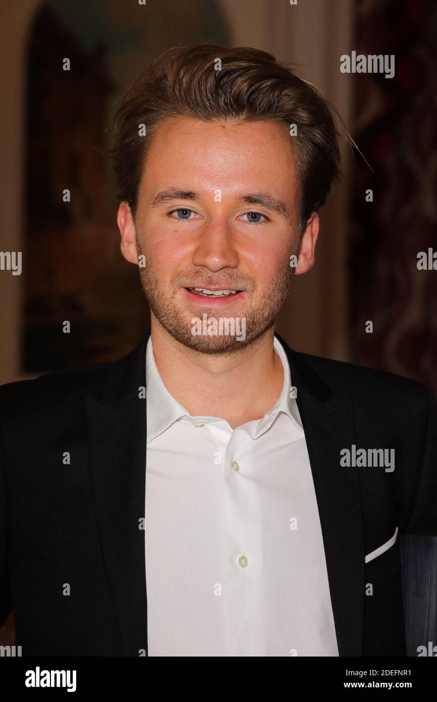 Bastien Kossek during the launch party of the book Sardou Regards by ...