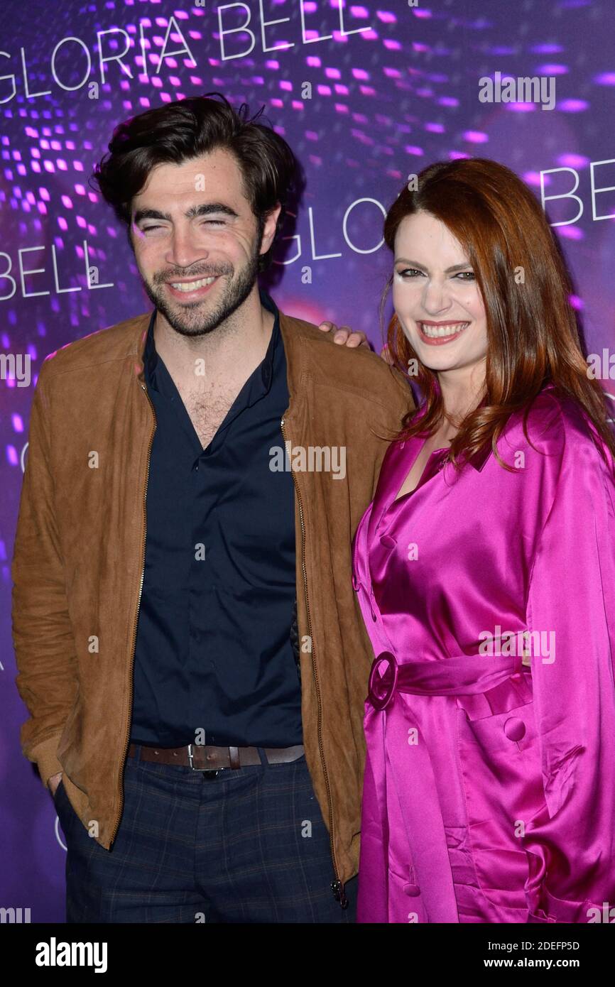 Gian Marco Tavani and Elodie Frege attending the Gloria Bell Premiere ...