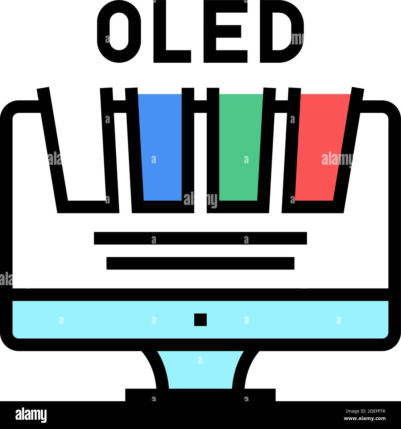 Oled computer monitor color hi-res stock photography and images - Alamy