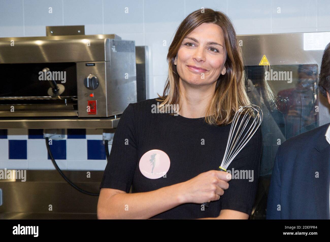 Melody Vilbert Miss France 1995 during 'Salon de la Patisserie 2019 ...