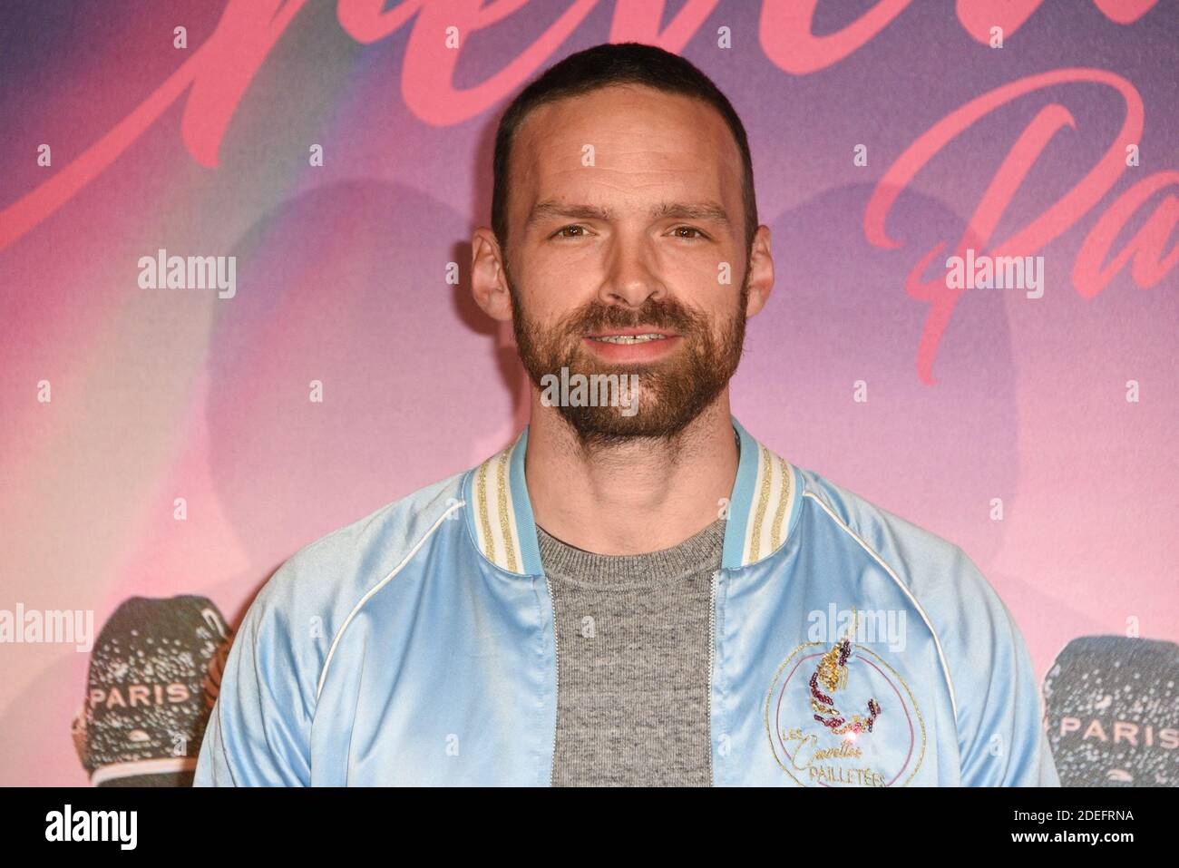 Alban Lenoir attending the premiere of 'Les crevettes pailletees (Shiny ...