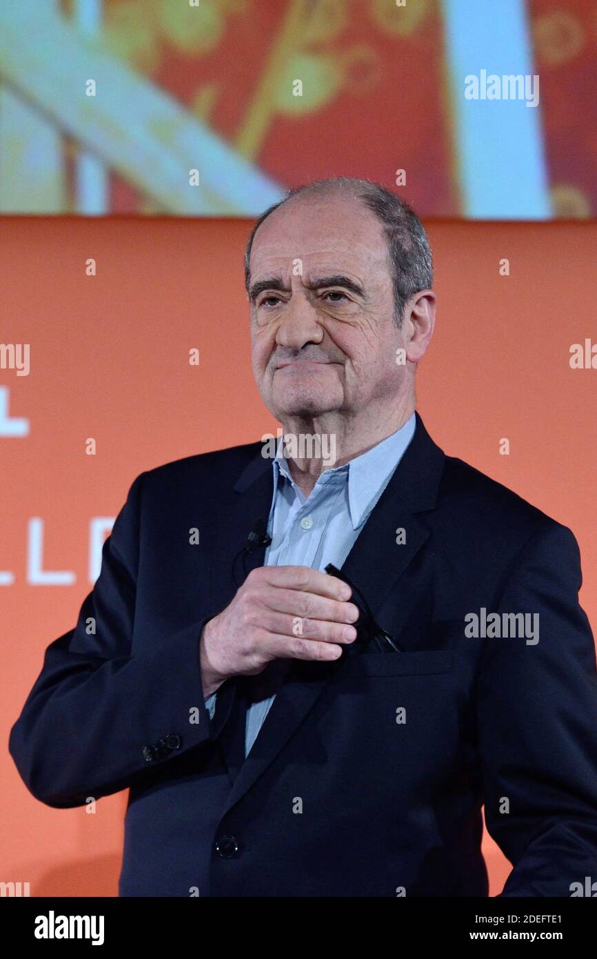 Pierre Lescure attending the Press Conference of the 72nd Cannes ...