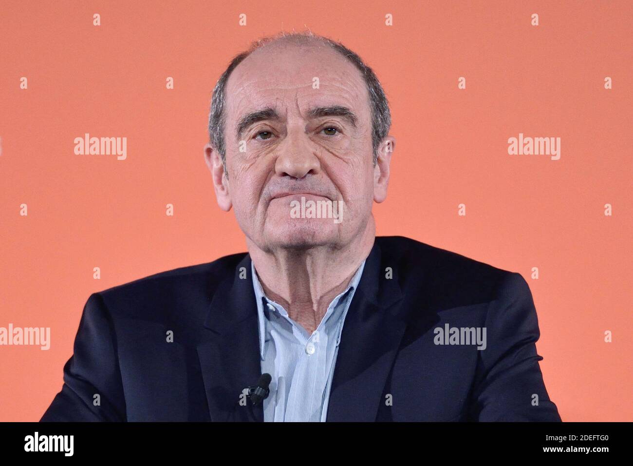 Pierre Lescure attending the Press Conference of the 72nd Cannes ...