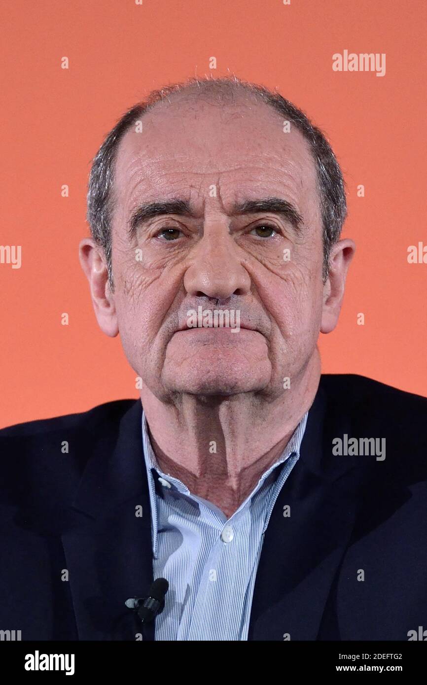 Pierre Lescure attending the Press Conference of the 72nd Cannes ...