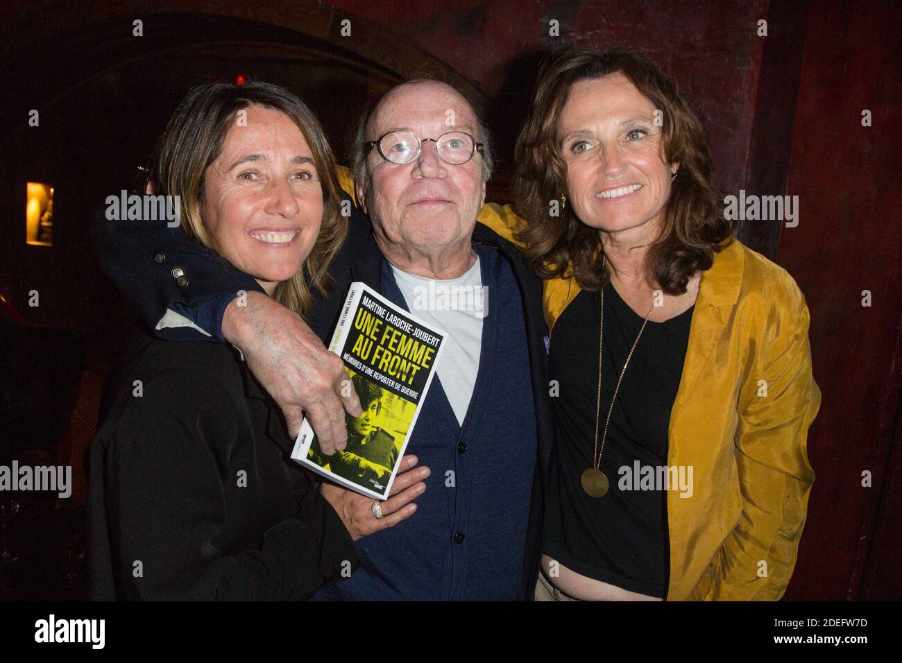 Alexia Laroche-Joubert, her father Patrick Laroche-Joubert and her ...