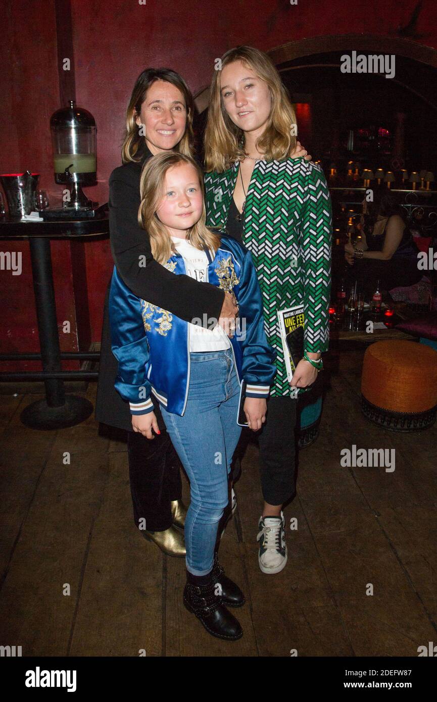 Alexia Laroche-Joubert and her Daughter Solveig Blanc and Isaure ...