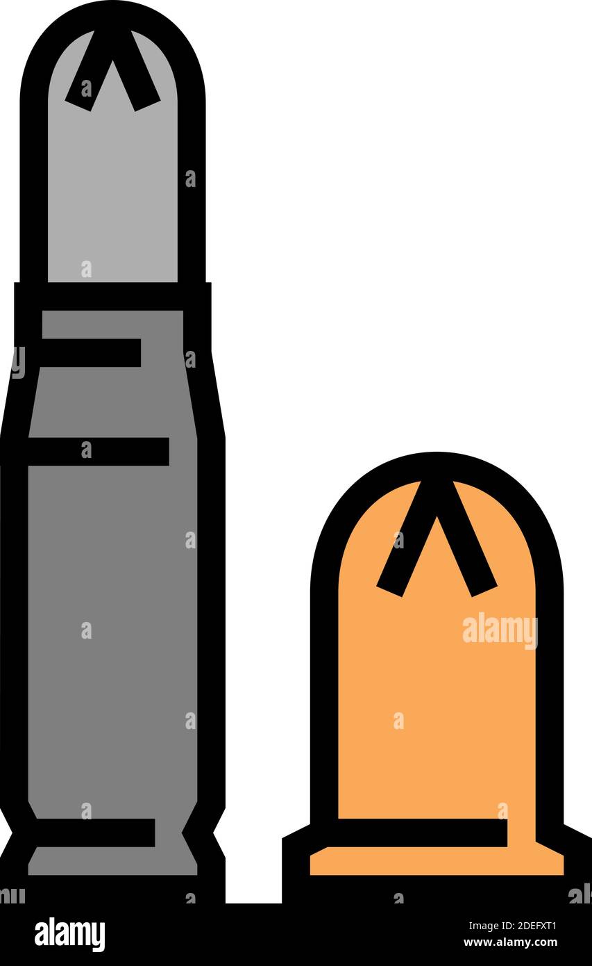 bullet types color icon vector illustration Stock Vector Image & Art ...