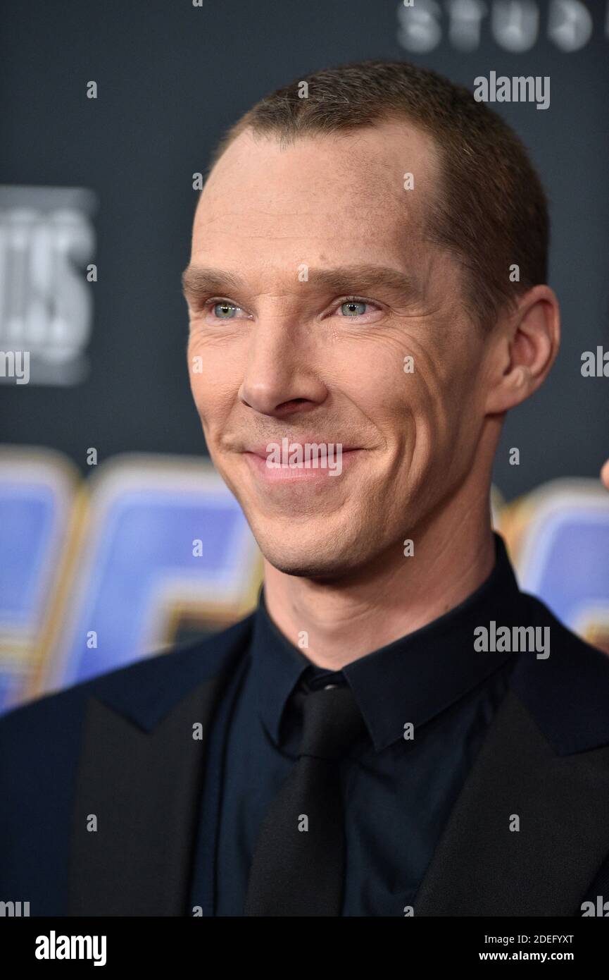 Benedict Cumberbatch attends the world premiere of Walt Disney Studios ...