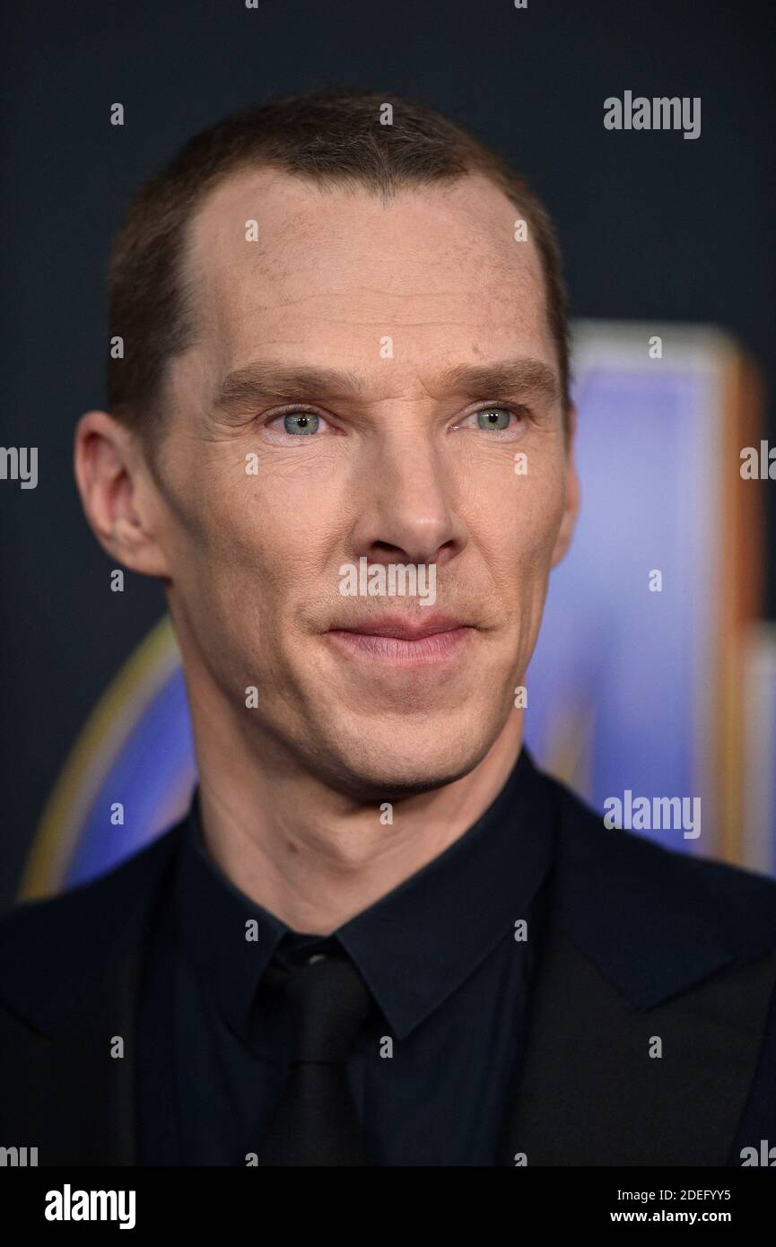 Benedict Cumberbatch attends the world premiere of Walt Disney Studios ...