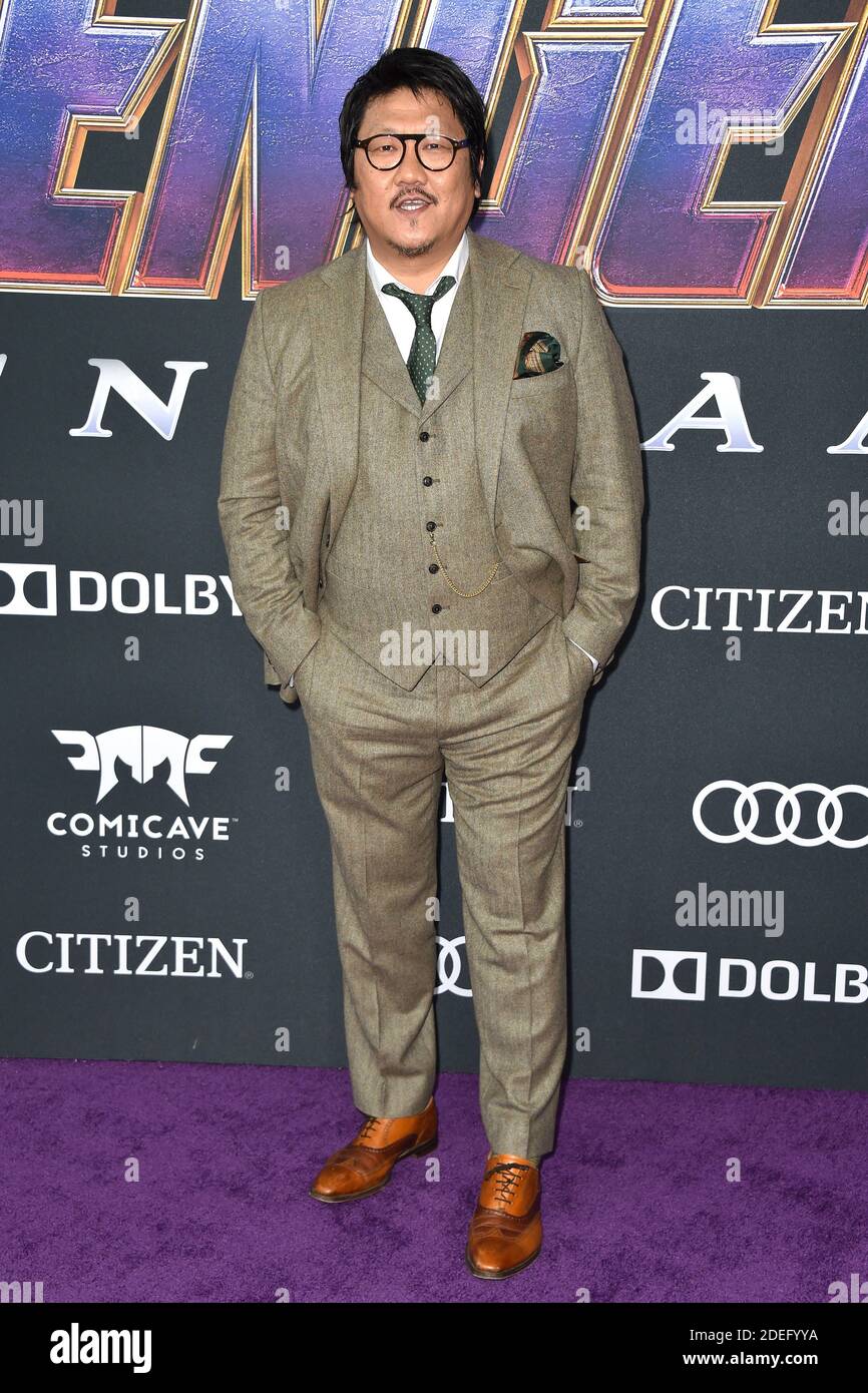 Benedict Wong attends the world premiere of Walt Disney Studios Motion ...