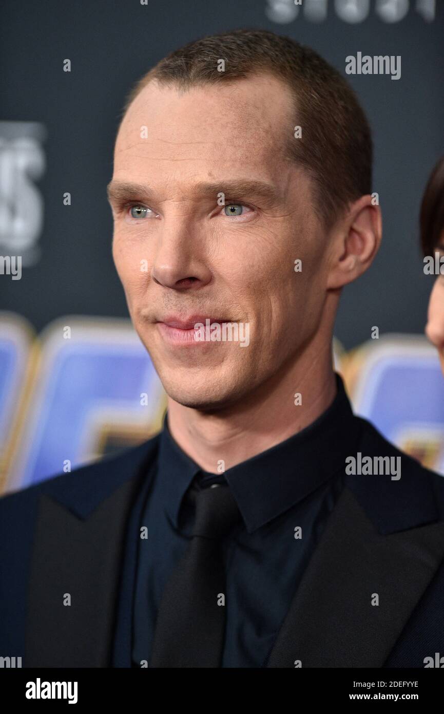 Benedict Cumberbatch attends the world premiere of Walt Disney Studios ...