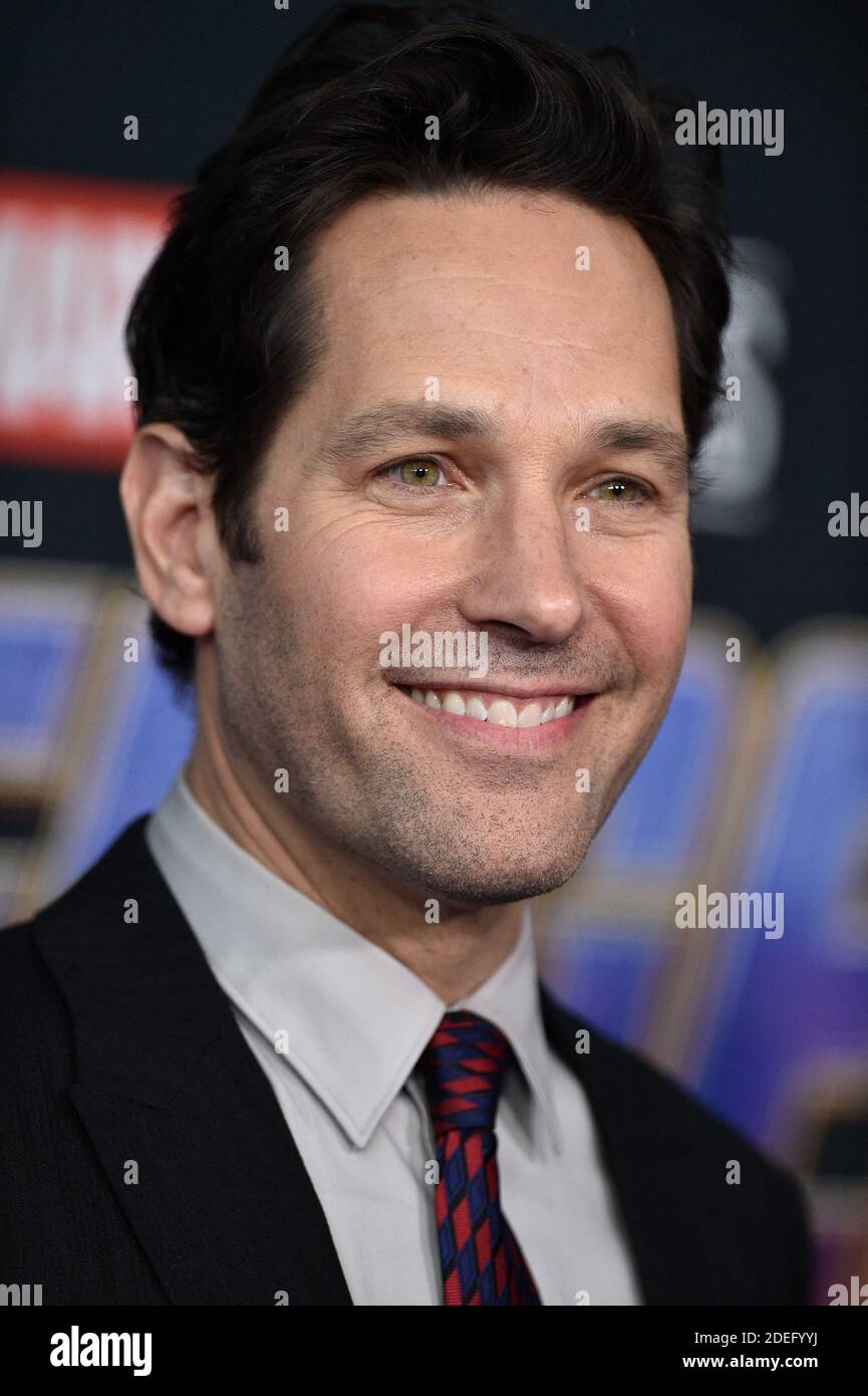 Paul Rudd attends the world premiere of Walt Disney Studios Motion ...