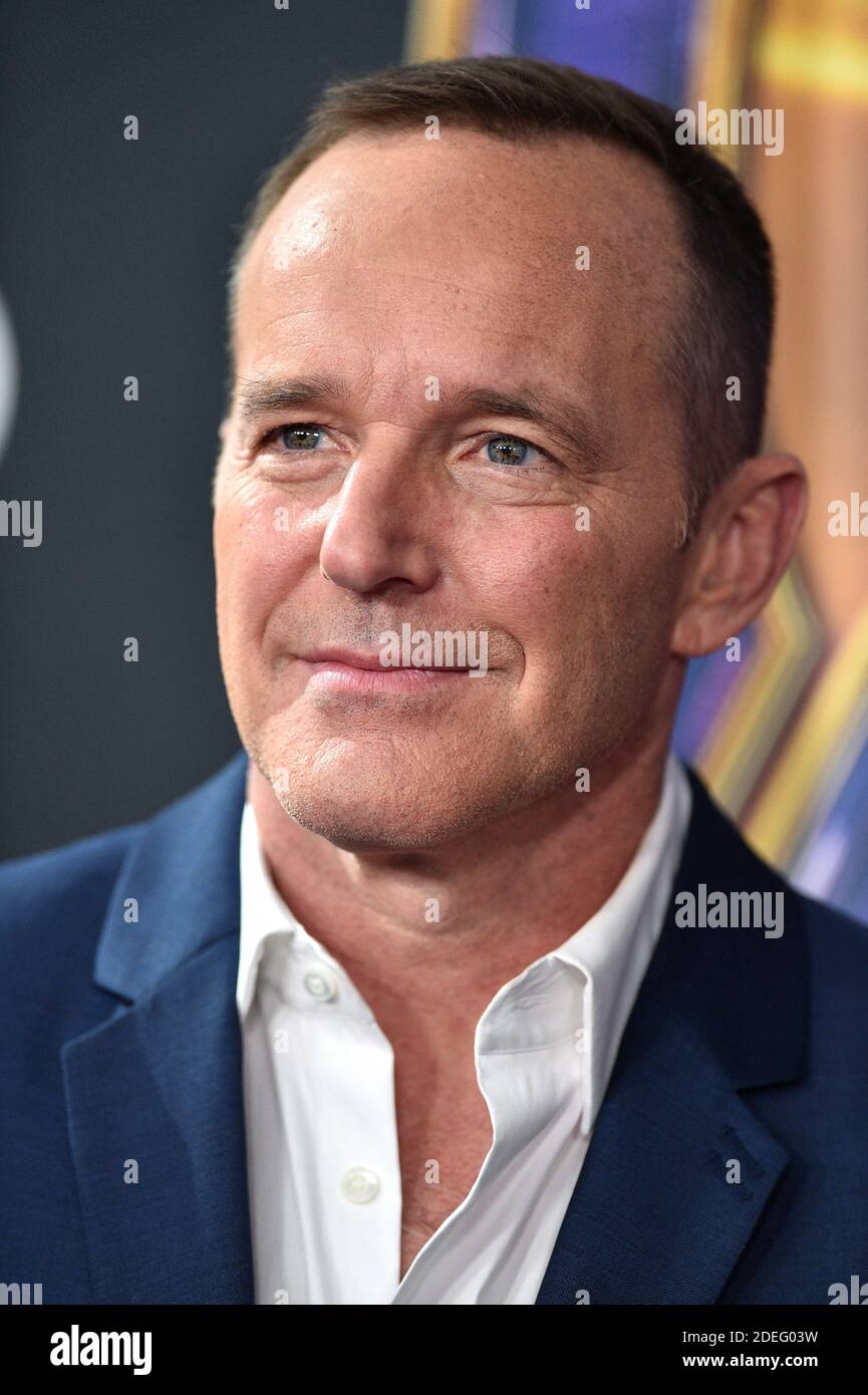 Clark Gregg attends the world premiere of Walt Disney Studios Motion ...