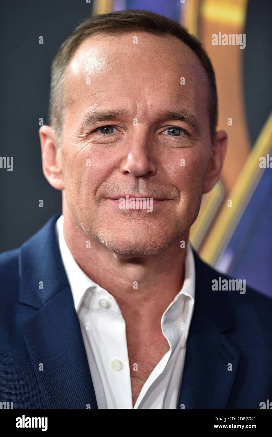 Clark Gregg attends the world premiere of Walt Disney Studios Motion ...