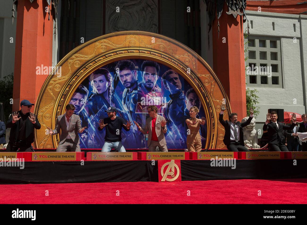 President of Marvel Studios/Producer Kevin Feige, Chris Hemsworth ...