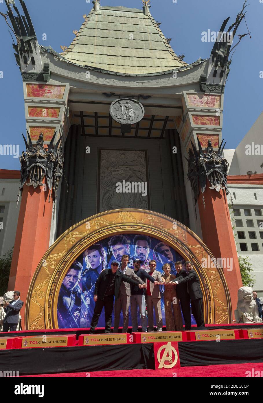 President of Marvel Studios/Producer Kevin Feige, Chris Hemsworth ...