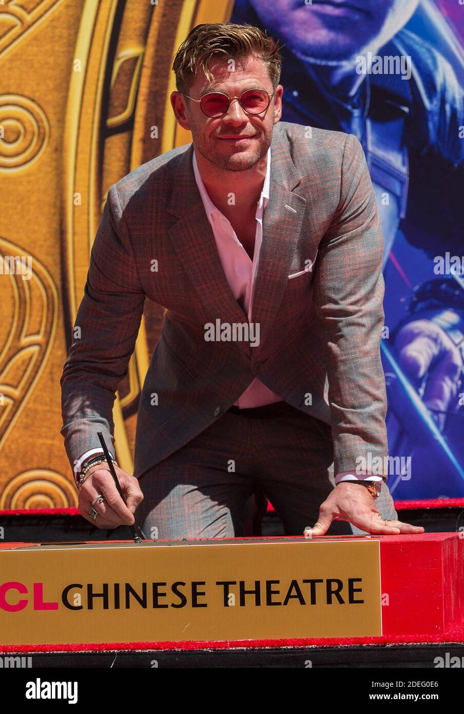 Chris Hemsworth attends the Marvel Studios' 'Avengers: Endgame' cast ...