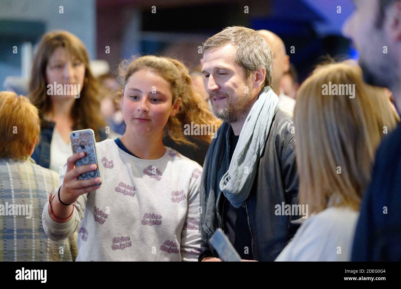 Guillaume Canet during 'Nous Finirons Ensemble' premiere in Brussels ...